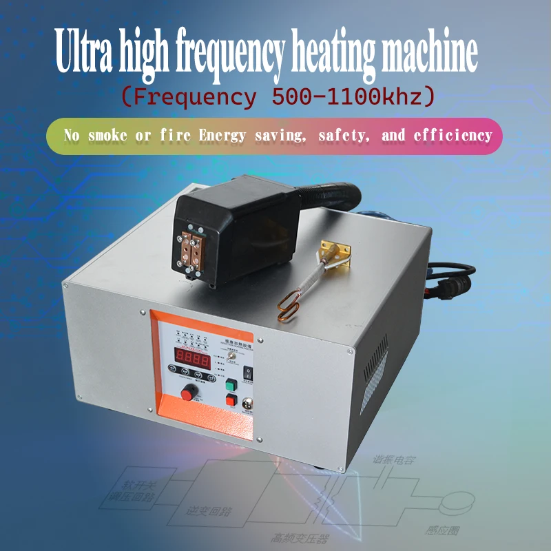 1.1Mhz high frequency Induction Heater Metal heating Quenching brazing ...