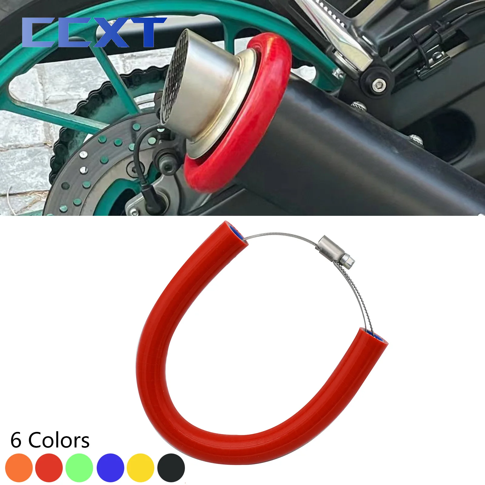 Motorcycle Exhaust Protector Cover Guard Heat Shield For KTM EXC SX SXF ...