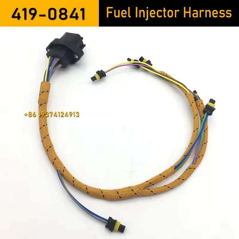 419-0841-4190841-C9-Fuel-Injector-Wiring-Harness-Fit-For-Caterpillar ...