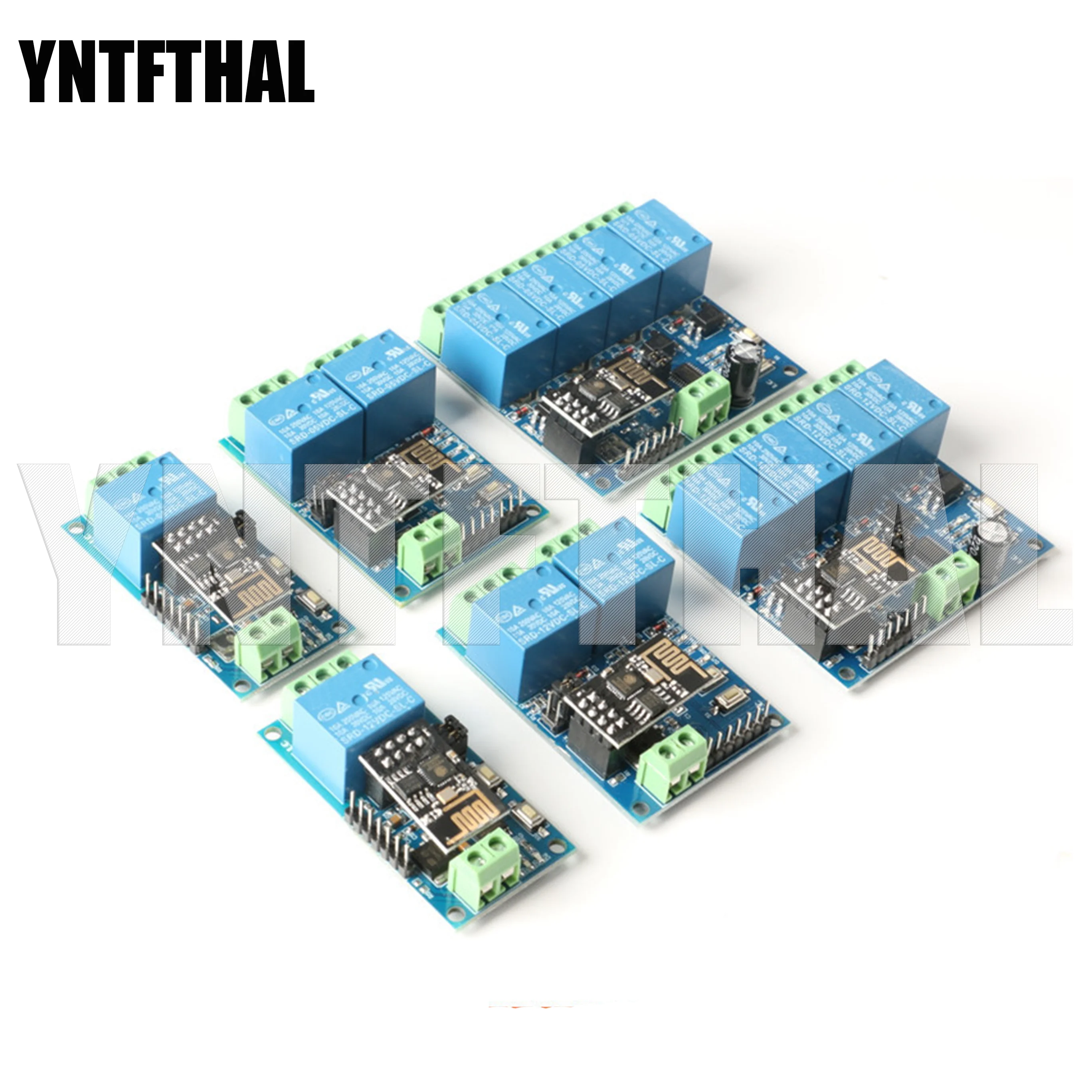 ESP8266 ESP-01 WiFi relay 1/2/4 channel 5V 12V iot smart home remote control switch