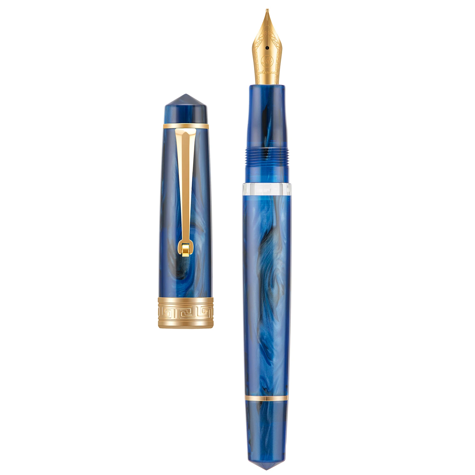 Asvine P20 Piston Fountain Pen Ef/f/m Nib, Galaxy Acrylic Patterns ...