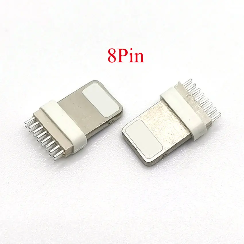 5-20pcs-Lightning-Dock-8Pin-8p-8-pin-USB-Plug-Male-Connector-Welding ...