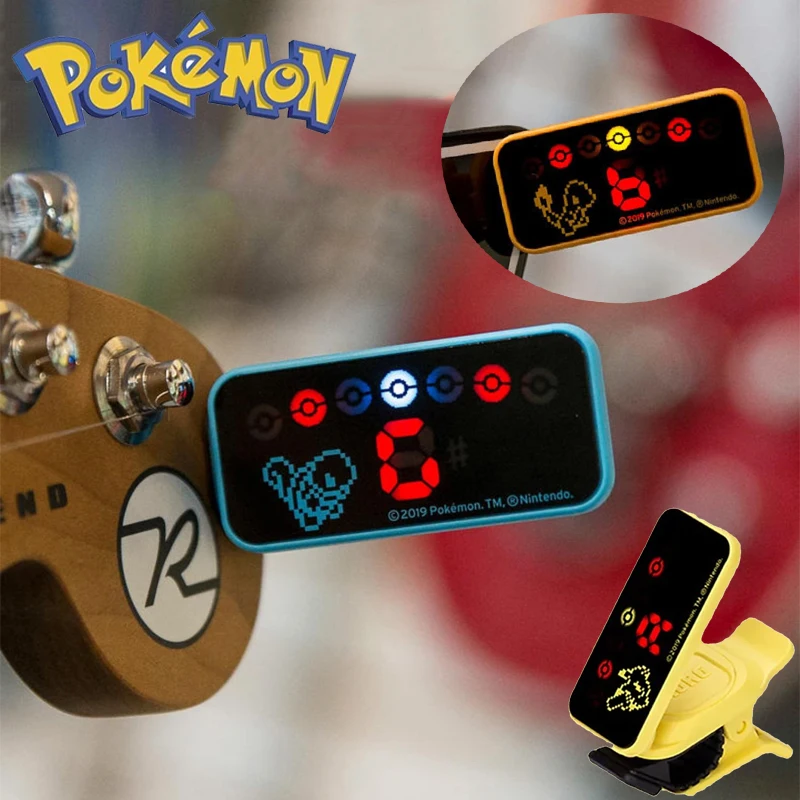 Pokemon-Pikachu-Guitar-Tuner-Rotatable-Clip-on-Tuner-LCD-Display-for ...
