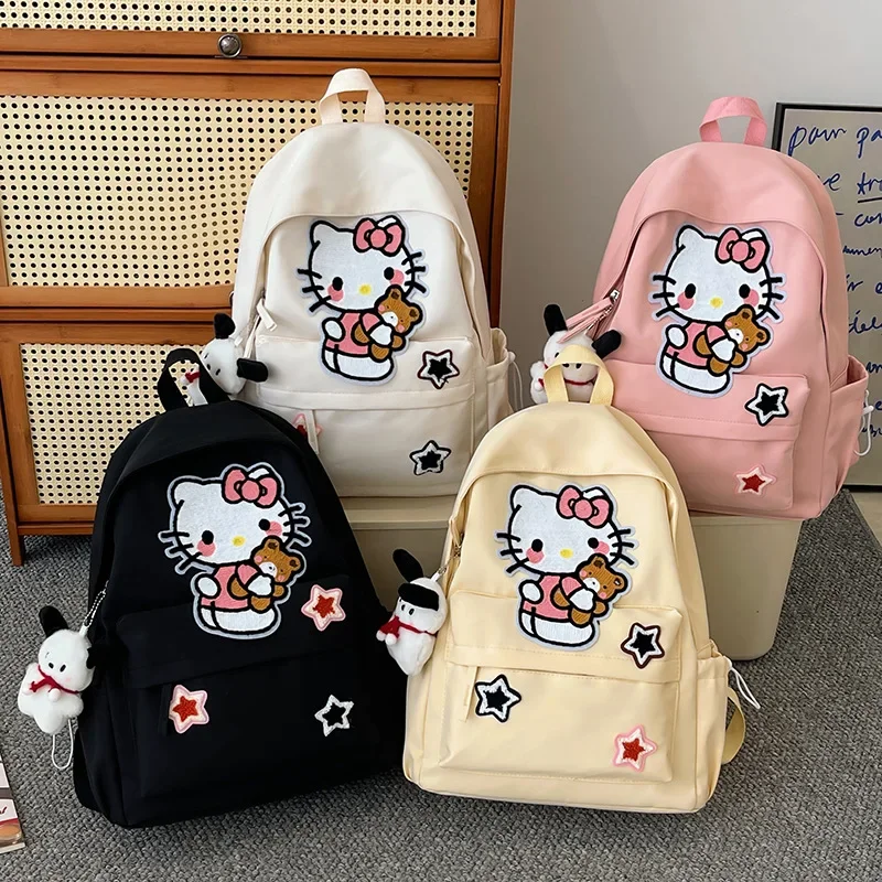Sanrio-Hello-Kitty-Kawaii-High-Value-Schoolbag-Large-Capacity-Cute-Girl ...