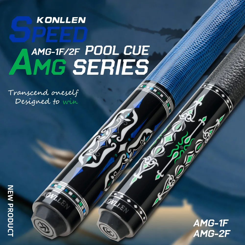 KONLLEN-Carbon-Fiber-Pool-Cue-Stick-12-5mm-Tip-3-8-Joint-Pin ...
