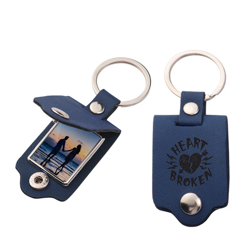 PU-Leather-Photo-Keychain-Custom-Photo-Key-Ring-Personalized-Valentine ...