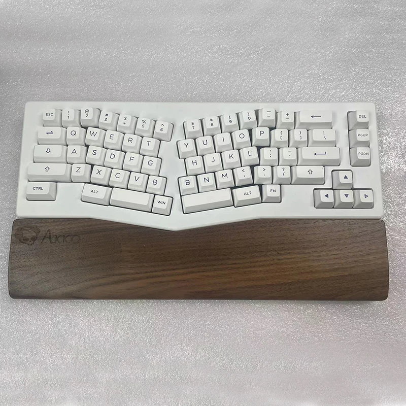 Customized Wooden Wrist Rest for Alice Pro 68 Key Chron Q8/V10 ABM066 ...