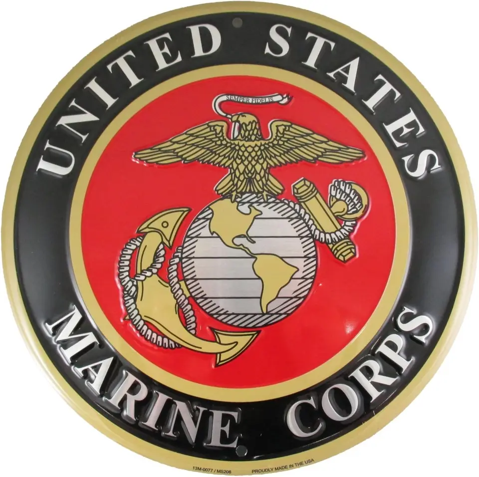 Disegno Del Logo Del Corpo Dei Marines Marine Logos