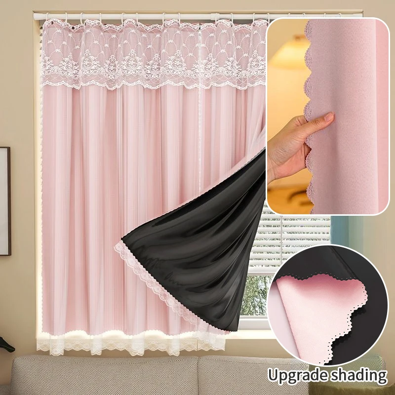 Ins-Lace-Curtains-Window-Hanging-Curtains-Living-Room-Bedroom-Blackout ...