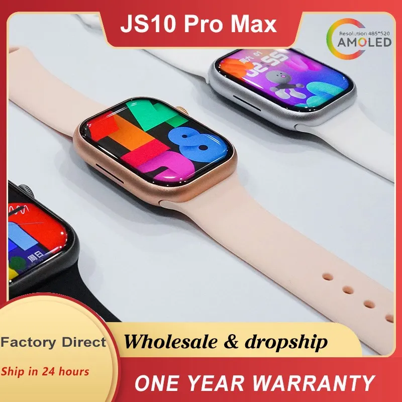 JS10 PRO MAX 스마트 워치 시리즈 8, 45mm 2.2 인치, 480x520 나침반, NFC, 남성 피트니스 스마트워치, 안드로이드 IOS PK HK9 프로용 ...