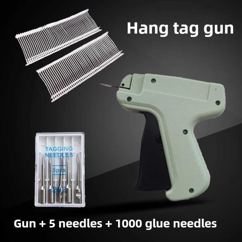1000 Barbs 5 Needles Tag Gun for Clothing Price Label Tagging DIY ...