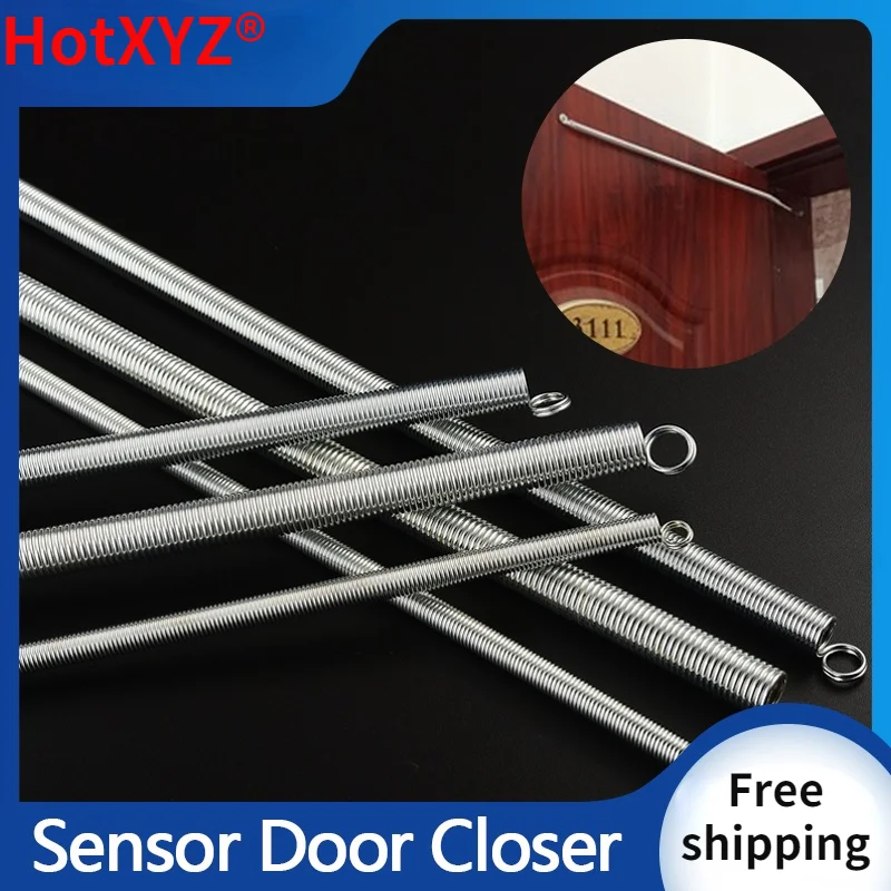 Door Automatic Closer Sensor Door Closer 65Mn Tension Extension Spring ...