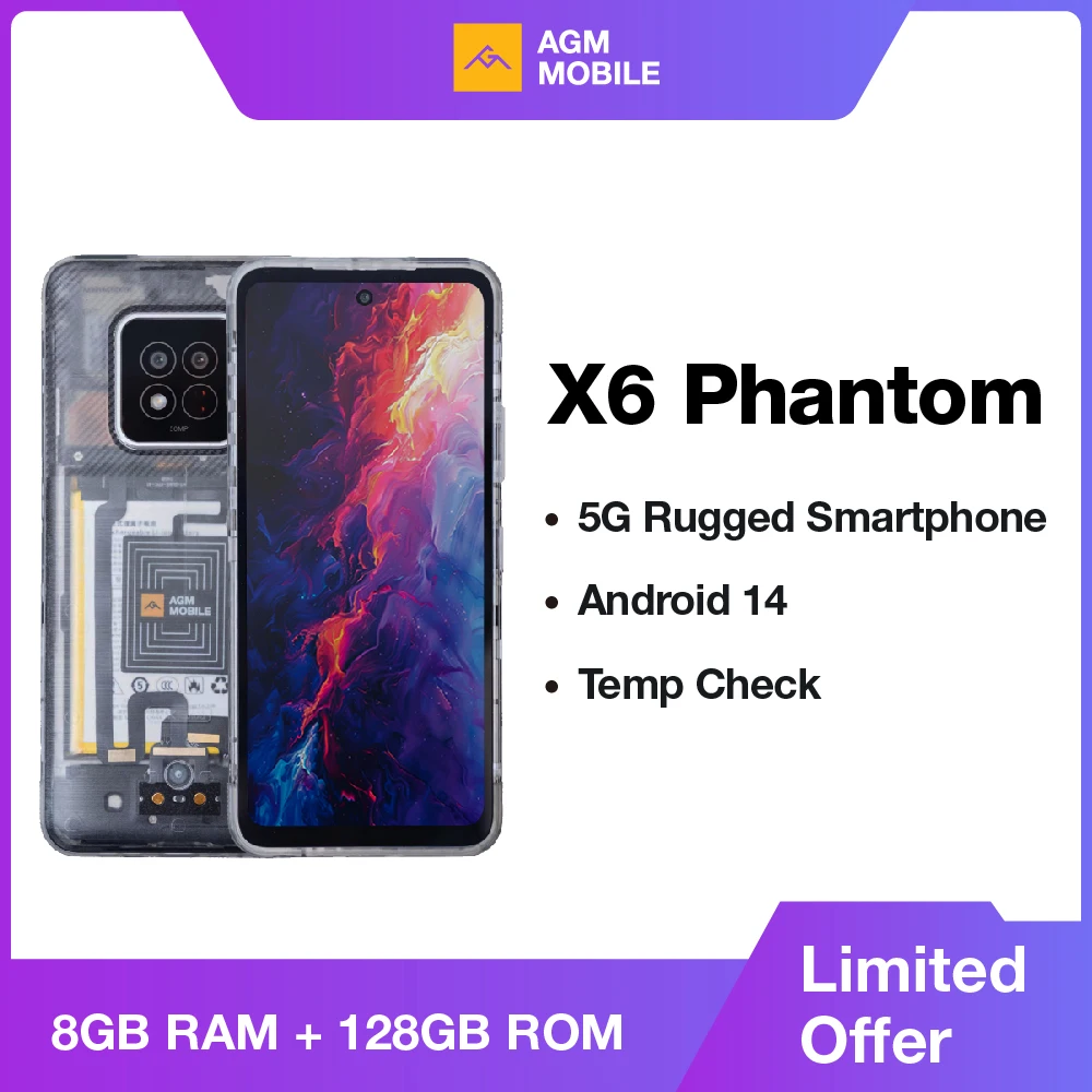Estreno-mundial-AGM-X6-Phantom-5G-Smartphone-resistente-6-78-FHD ...