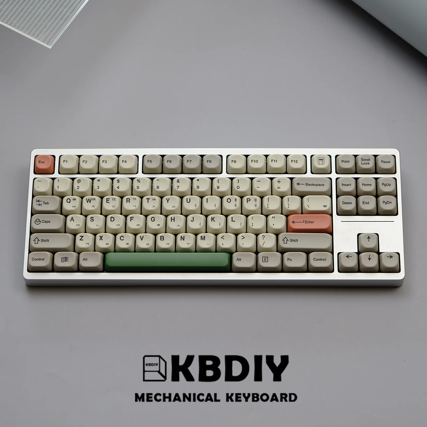 KBDiy-PBT-GMK-Keycaps-Custom-Retro-Korean-GMK-9009-Keycap-for ...