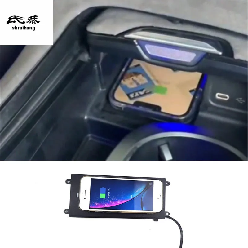 1Set-ABS-Plastic-15W-Fast-Charging-Car-Wireless-Charger-Phone-Holder ...