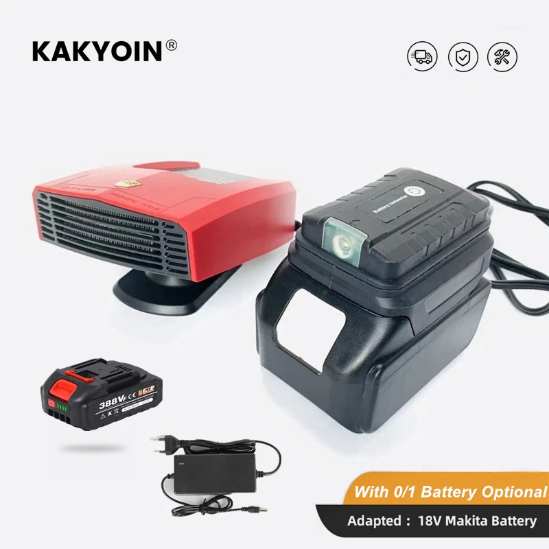 Wireless-Electric-Heater-Portable-Heater-With-USB-Light-For-18V-Makita ...
