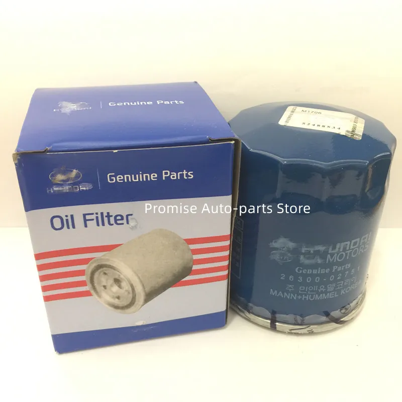 5/3/1 Set Factory Oil Filter 26300-02751 For Hyundaii I10 I20 GRAN D ...