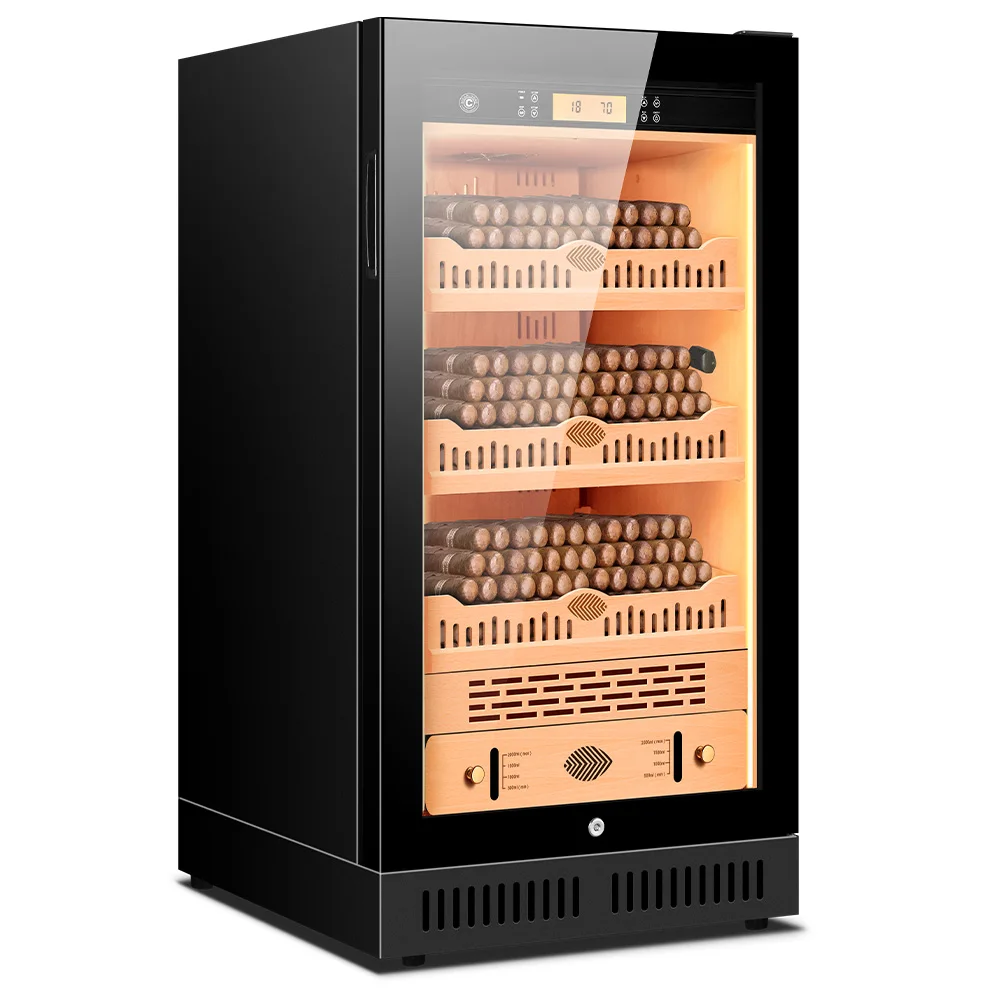 Intelligent-Cigar-Cabinet-Cigar-Humidor-Electronic-Compressor-Cabinet ...