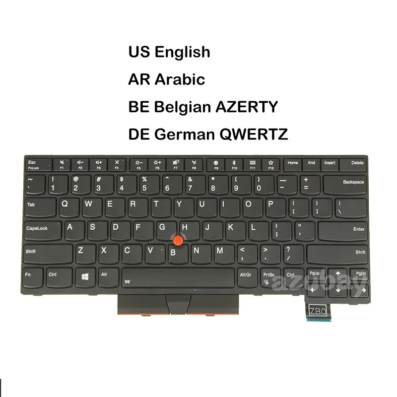 Laptop-Keyboard-for-Lenovo-Thinkpad-T470-20HD-20HE-20JM-20JN-T480-20L5 ...