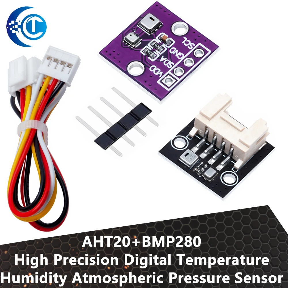 AHT20-BMP280-High-Precision-Digital-Temperature-And-Humidity-Atmospheric-Pressure-Sensor-For ...