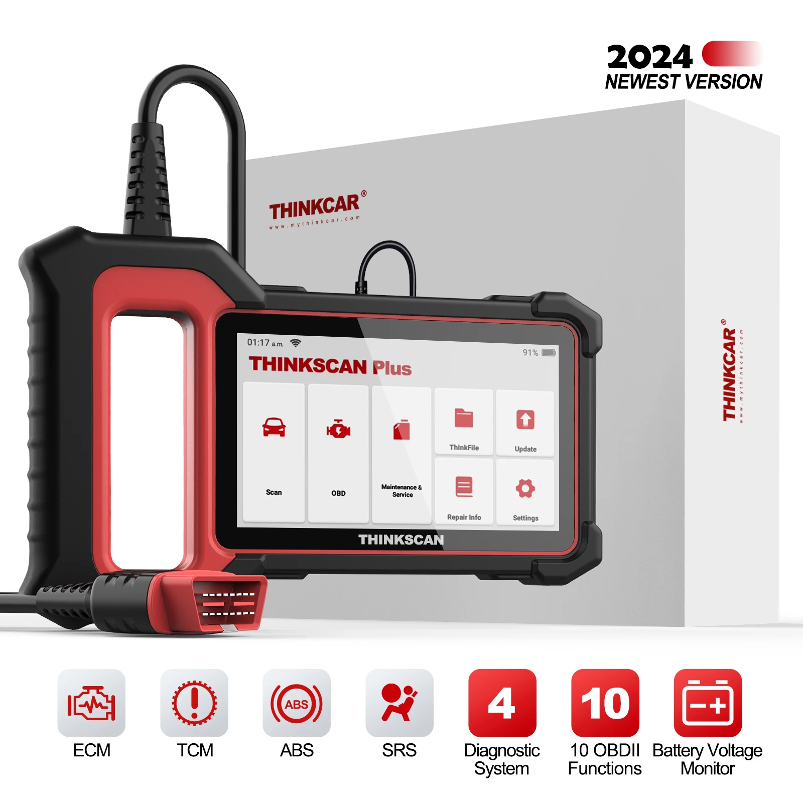 THINKCAR-Thinkscan-Plus-S6-S5-OBD2-scanner-Motor-ABS-SRS-TCM ...