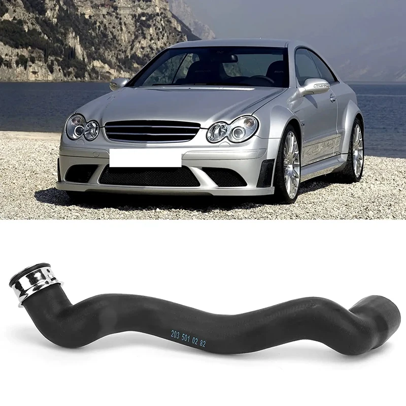 Manguera inferior de radiador, accesorio negro para mercedes benz Clase ...