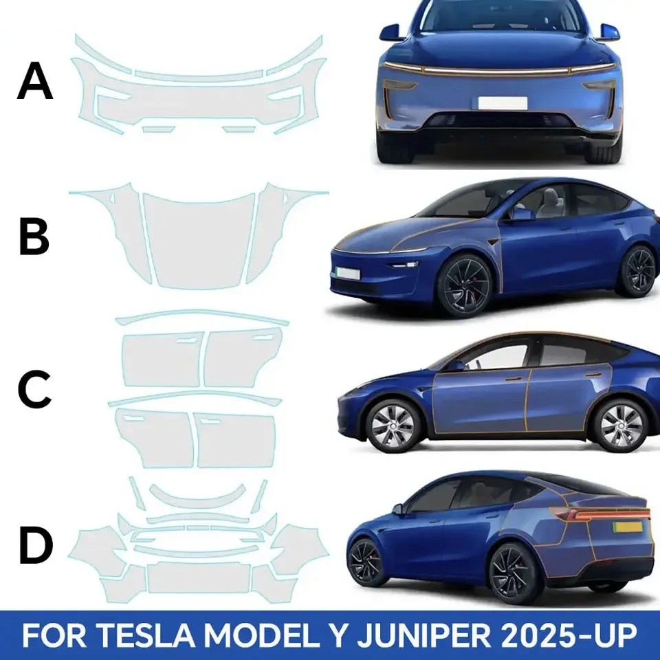 TPU Transparent Sticker Body Accessories Styling Pre-Cut Paint ...