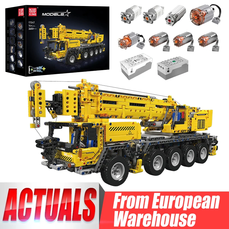 Mould-King-17047-Technical-Truck-Building-Block-The-Remote-Control ...