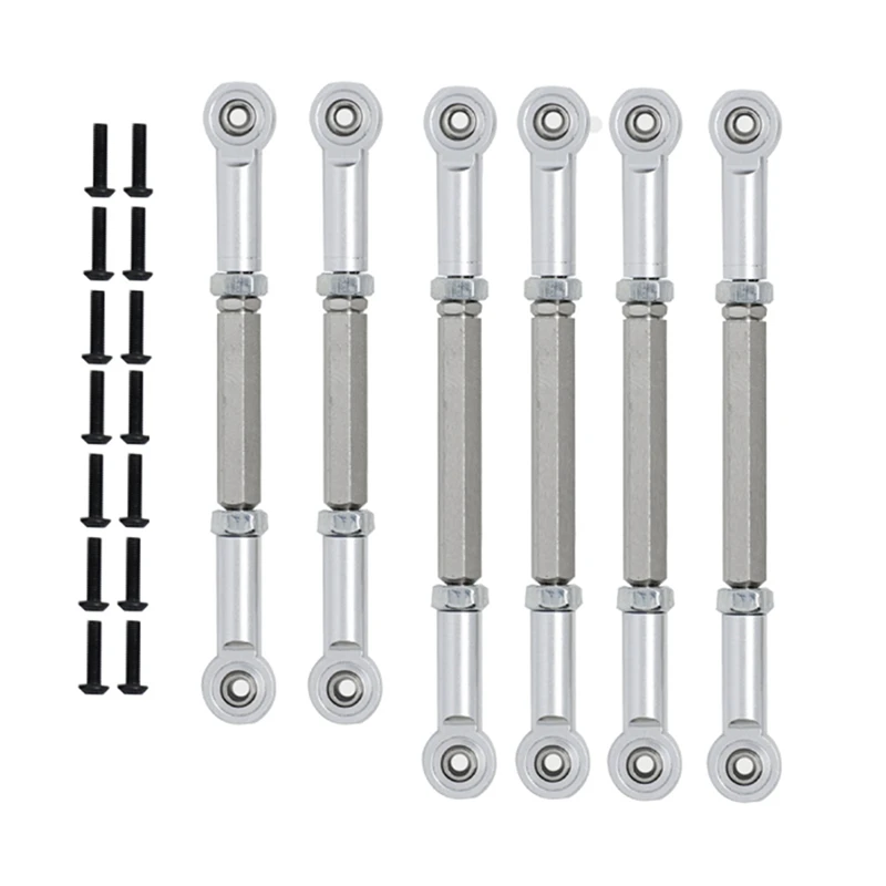 6Pcs-Pull-Rod-Link-Rod-Set-For-1-10-ECX-2WD-Series-Ruckus-Torment-Axe ...