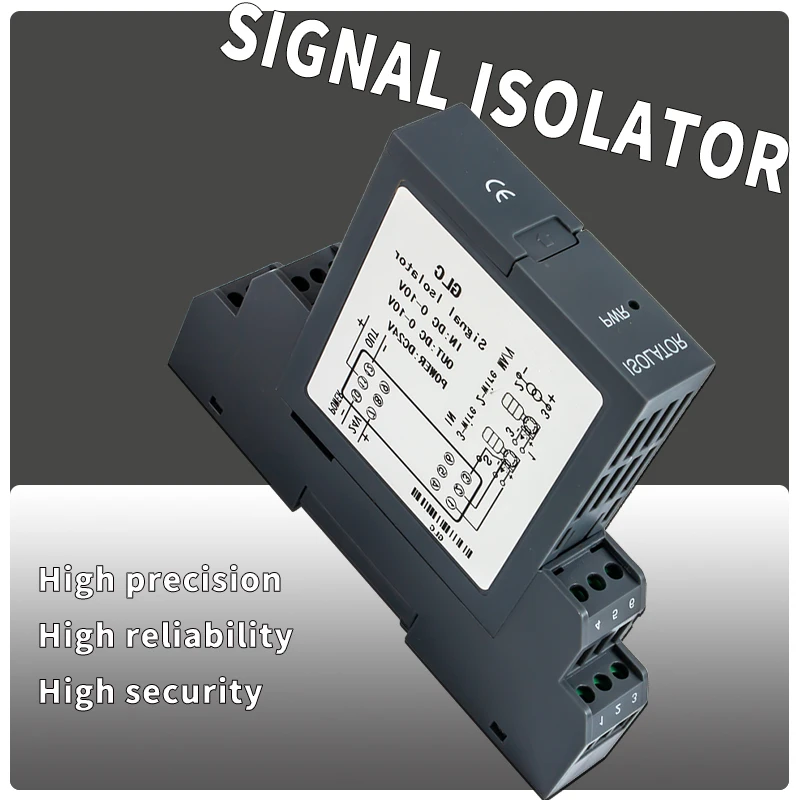 Signal Isolator 4-20mA to 0-10V 0-5V 1-5V Analog Signal Converter 0-10V ...