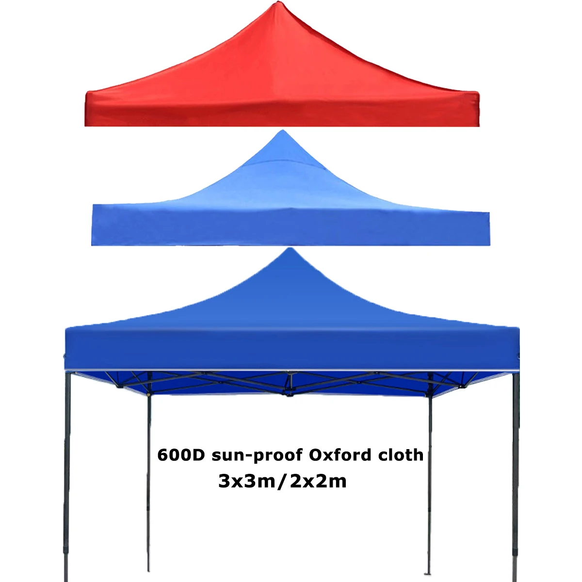 Outdoor-Rain-Cloth-Tent-Top-Cover-Oxford-Gazebo-Roof-Cloth-Waterproof ...