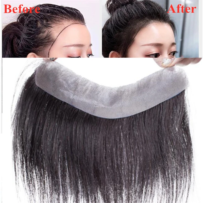 Frontal-Hairpiece-for-Women-Natural-Black-Hair-Extension-Hairline-Loss ...
