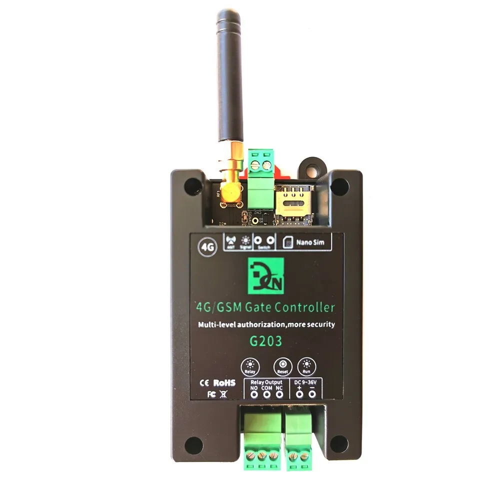 GSM-4G-LTE-Gate-Controller-SMS-Remote-Control-ON-OFF-Relay-Switch-For ...