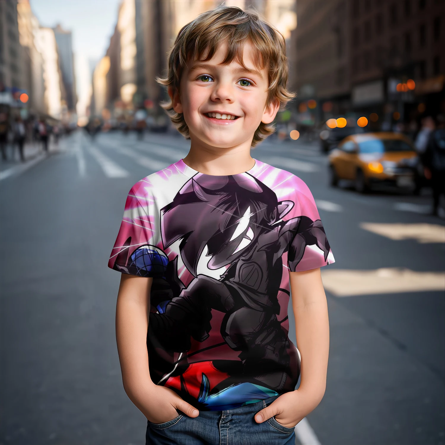 Friday-Night-Funkin-Game-Summer-Children-s-T-Shirt-3d-Printed-Cool-And ...