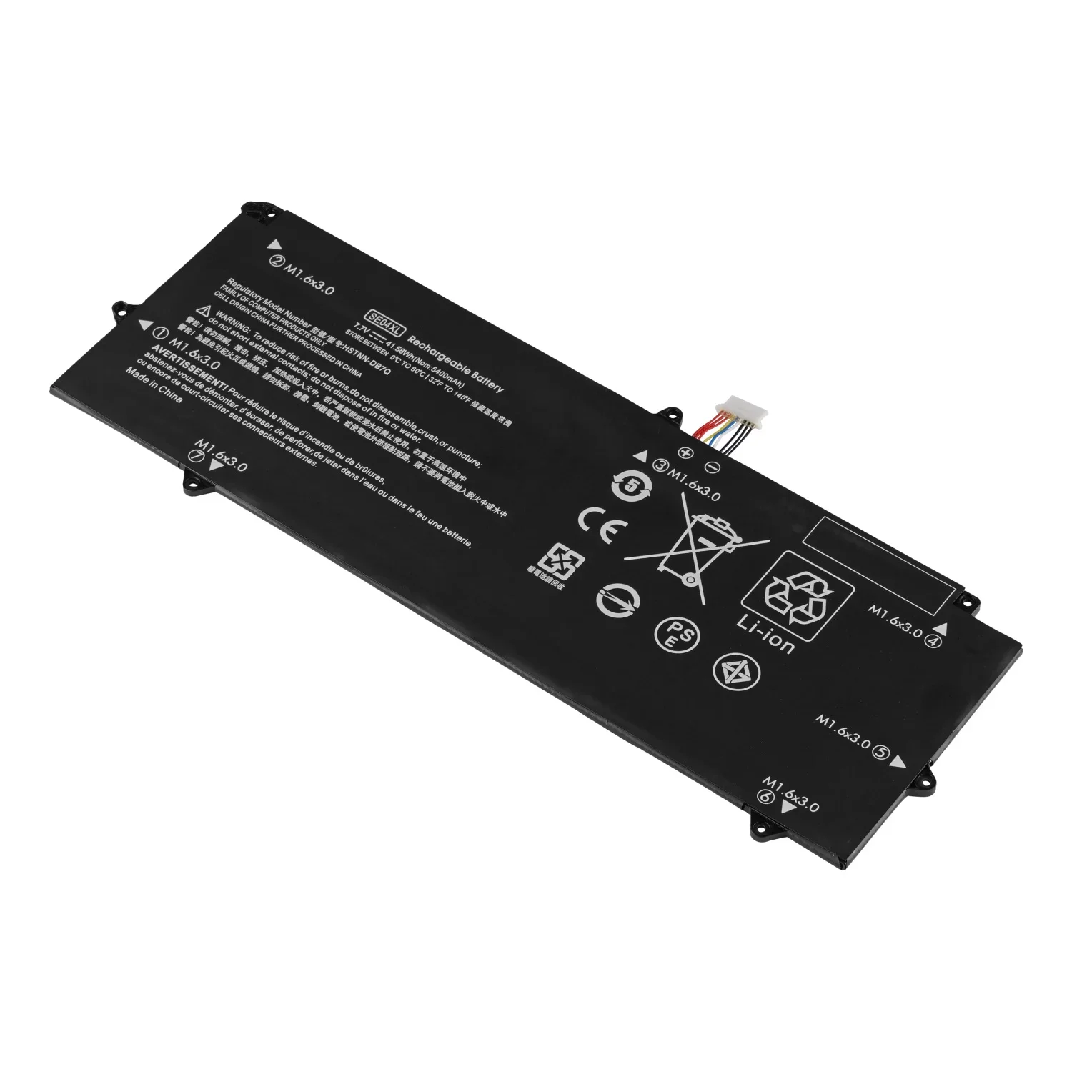 Сменный аккумулятор для ноутбука SE04XL 7,6 В 41,58 Втч для серии HP ...