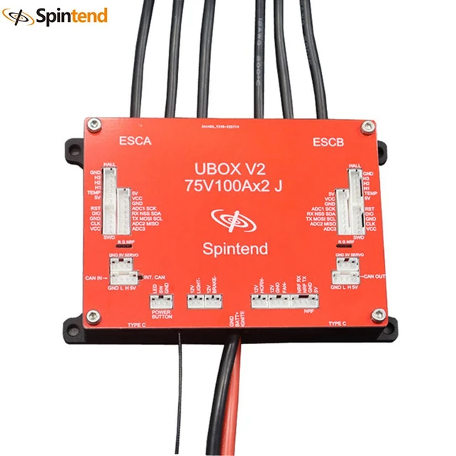 Ubox V2 100V 200A Dual Controller Based On VESC, 56% OFF