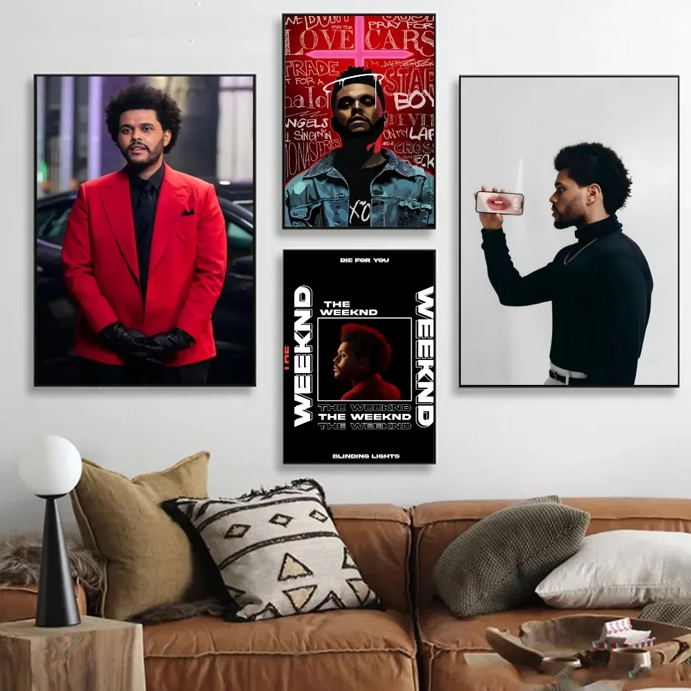 1PC-Pop-Rapper-The-Weeknd-Classic-Poster-Retro-Print-Poster-Paper ...