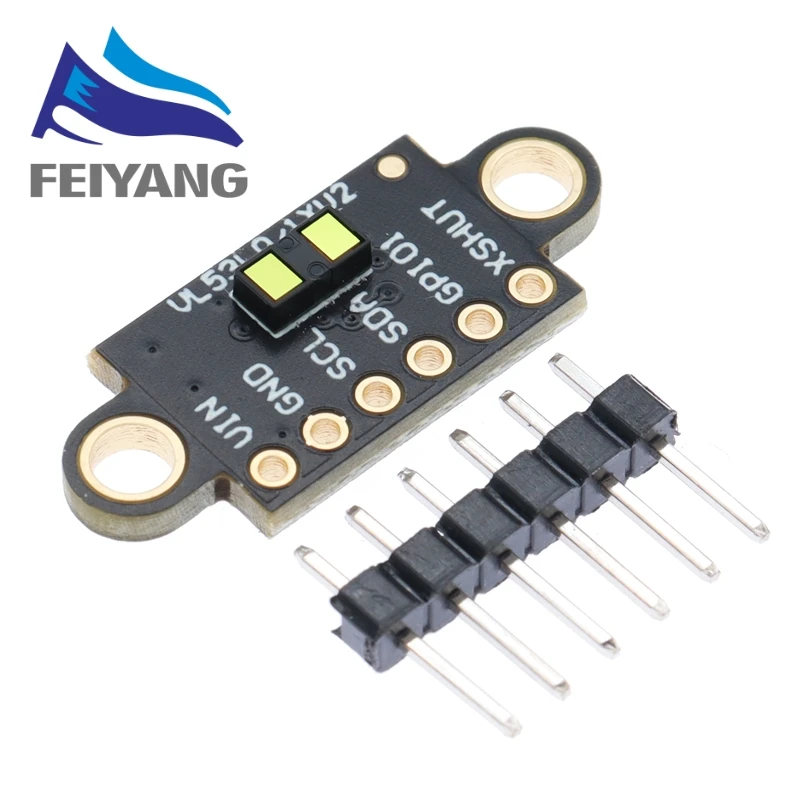 1PCS-VL53L1X-VL53LO-Laser-Ranging-Flight-Time-Sensor-Module-Distance ...