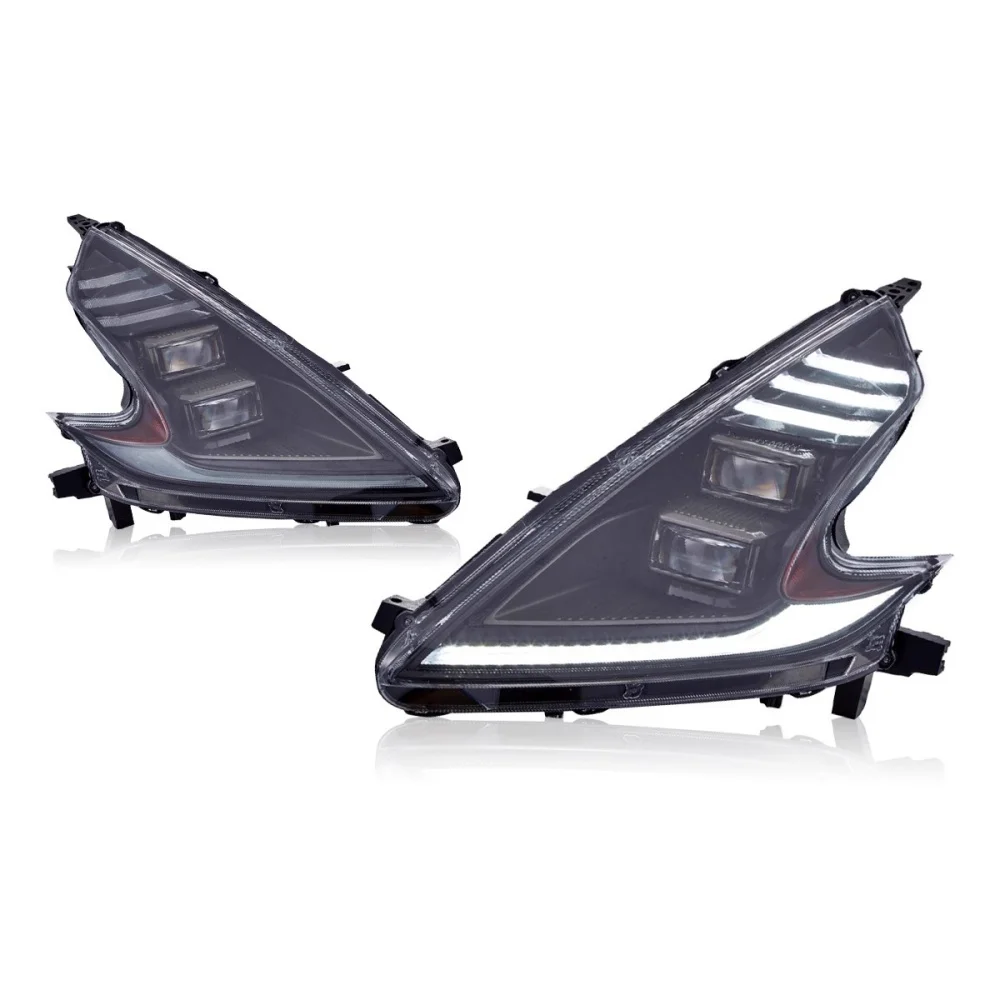 Car Headlight Front Bumper Lamp Assembly For Nissan 370Z 2008-2019 ...