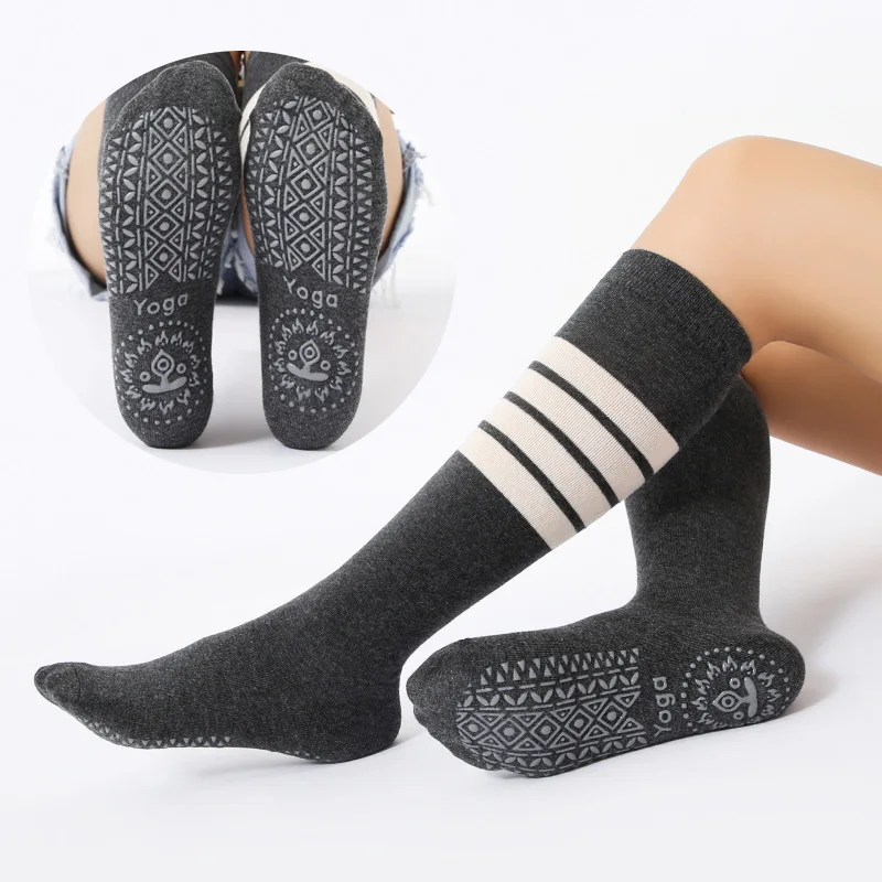 Warm-Fashion-Winter-Anti-slip-Yoga-Socks-for-Girl-Padded-Cotton-Sock ...