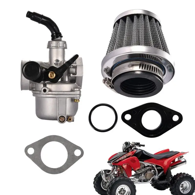 Dirt-Bike-Air-Filter-High-Flow-Sports-Intake-Head-Clamp-On-Air-Filter ...