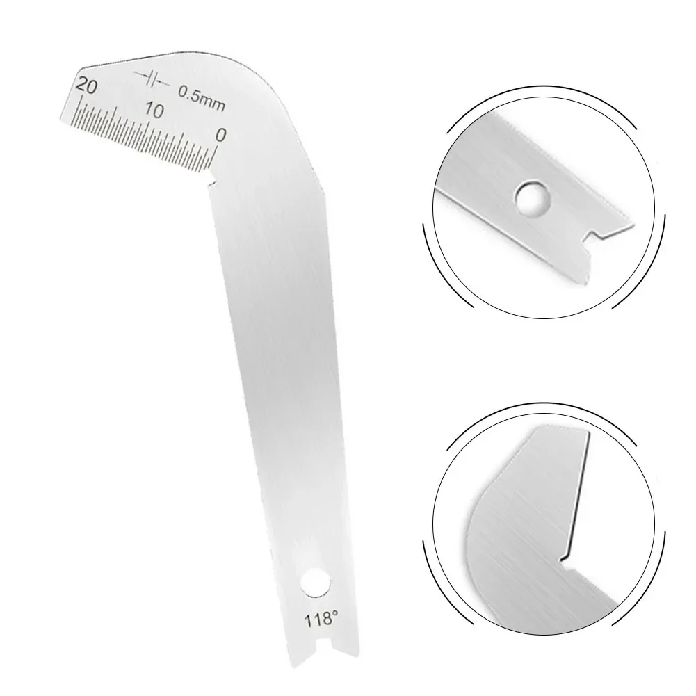 1pcs-Drill-Bits-Angle-Gage-118-Degree-Grinding-Center-Gauge-Silver ...