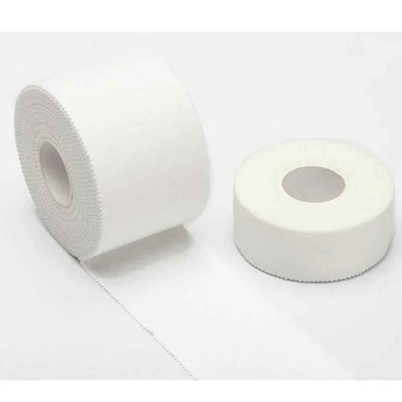 1Pcs-Cotton-Sports-Tape-2-5cmx10M-Post-operative-dressing-White-cloth ...