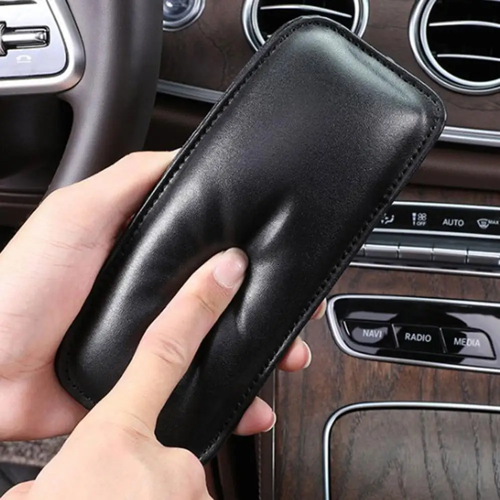 Leather-Knee-Pad-For-Car-Interior-Pillow-Cushion-Memory-Foam-Leg-Pad ...