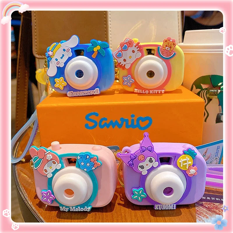 Genuine-Kawaii-Sanrio-Projector-Camera-Keychain-kuromi-Pendant-Cute ...
