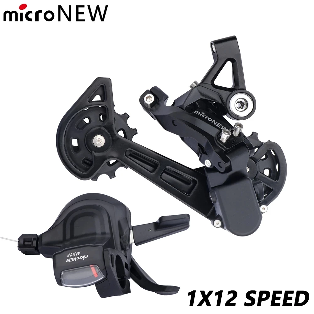 microNEW-MTB-Bicycle-12-Speed-Groupset-1X12V-Shifter-Lever-Trigger-Rear ...