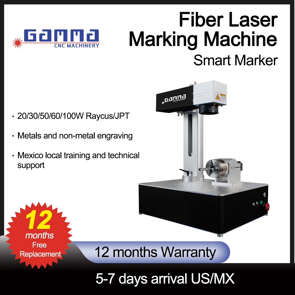 Gamma-Cnc-50W-Fiber-Laser-Marking-Machine-Raycus-QB-50W-Laser-Fiber ...