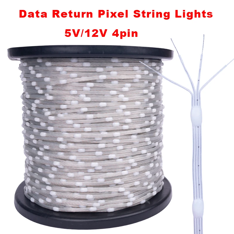 5V-12V-2cm-3cm-5cm-10cm-Spacing-VCC-Data-GND-Return-4pin-Dreamcolor ...