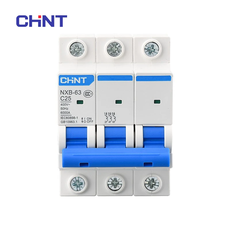 Chint Chnt Electric Type C NXB 63 Circuit Breaker 3P AC 380V 400V Micro Air Switch| | - AliExpress
