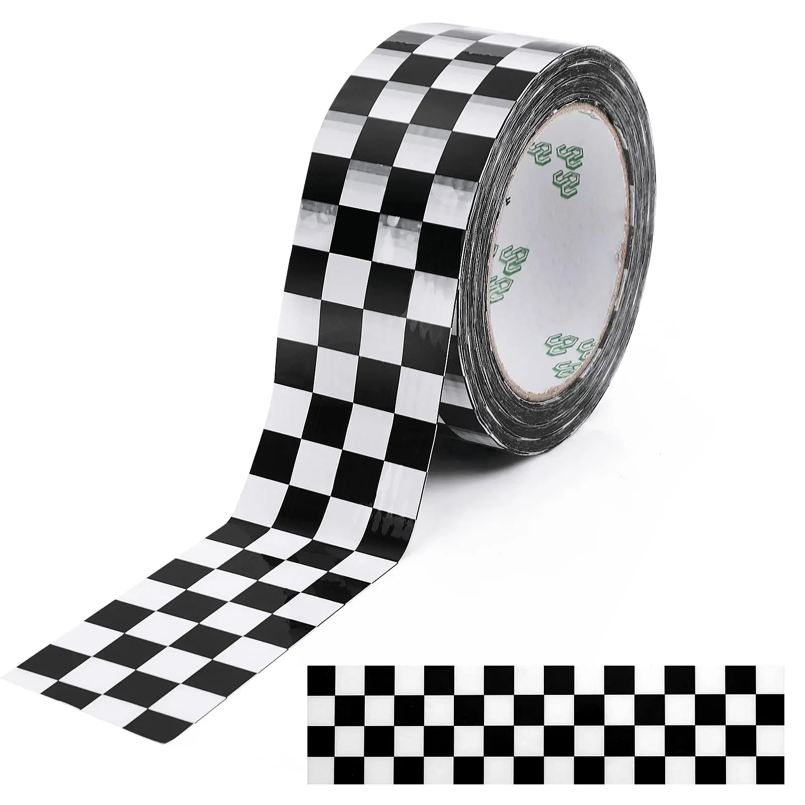 100m-10Yards-Road-Tape-Checkered-Flag-Race-Car-Birthday-Decorations-Black-and-White-Race-Track ...